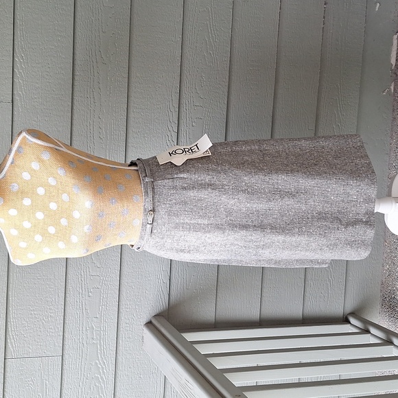 Koret | Skirts | Nwt Vintage Old Stock Wool Blend Midi Skirt With Thin ...